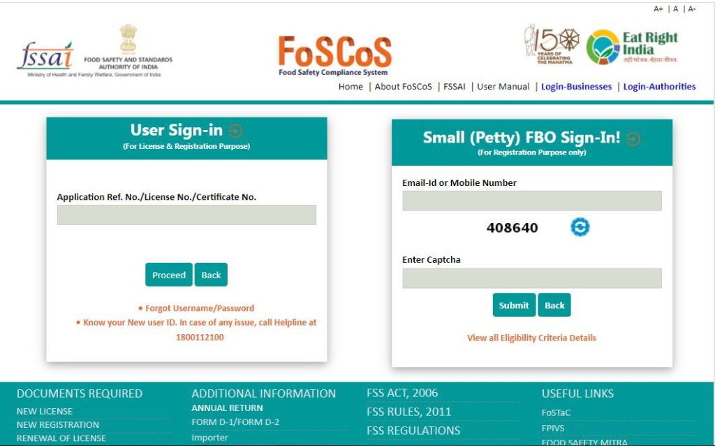 Our Expert consultation will help you to get the FSSAI food licence ...